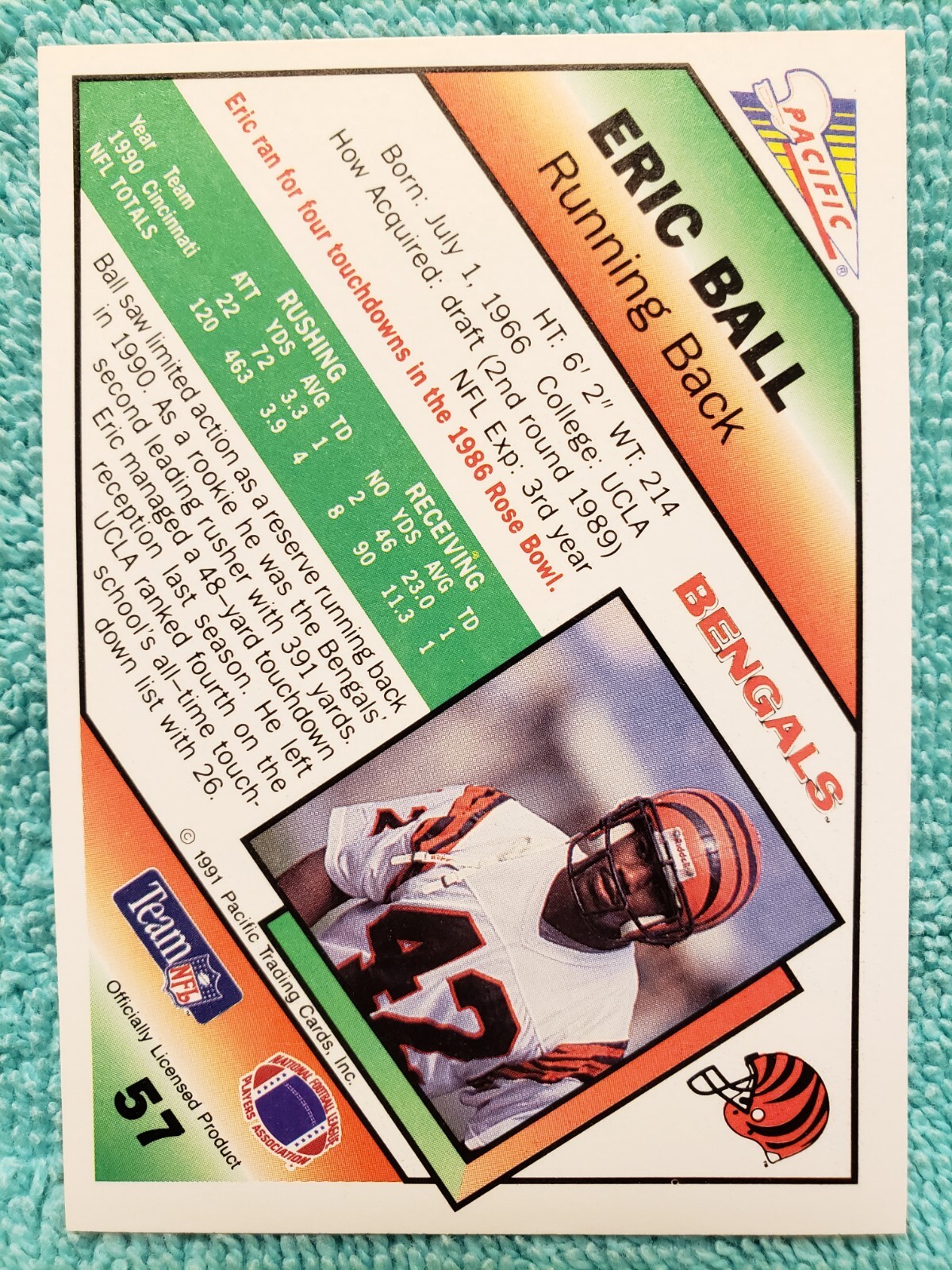 1991 Pacific - #57 Eric Ball for sale online | eBay