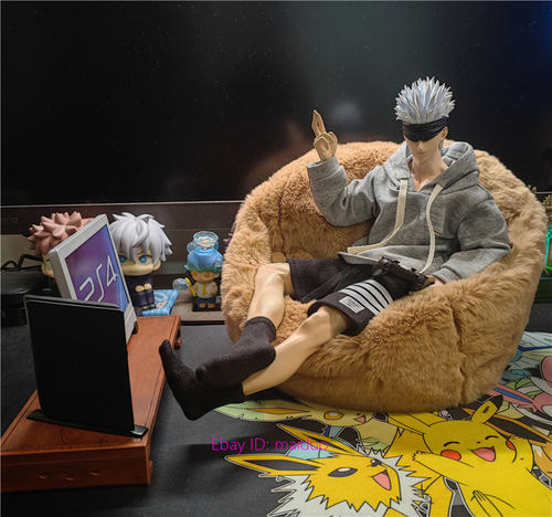 YGNN Studio Satoru Gojo Resin Figurine Collectibles 3 heads 26cm | eBay