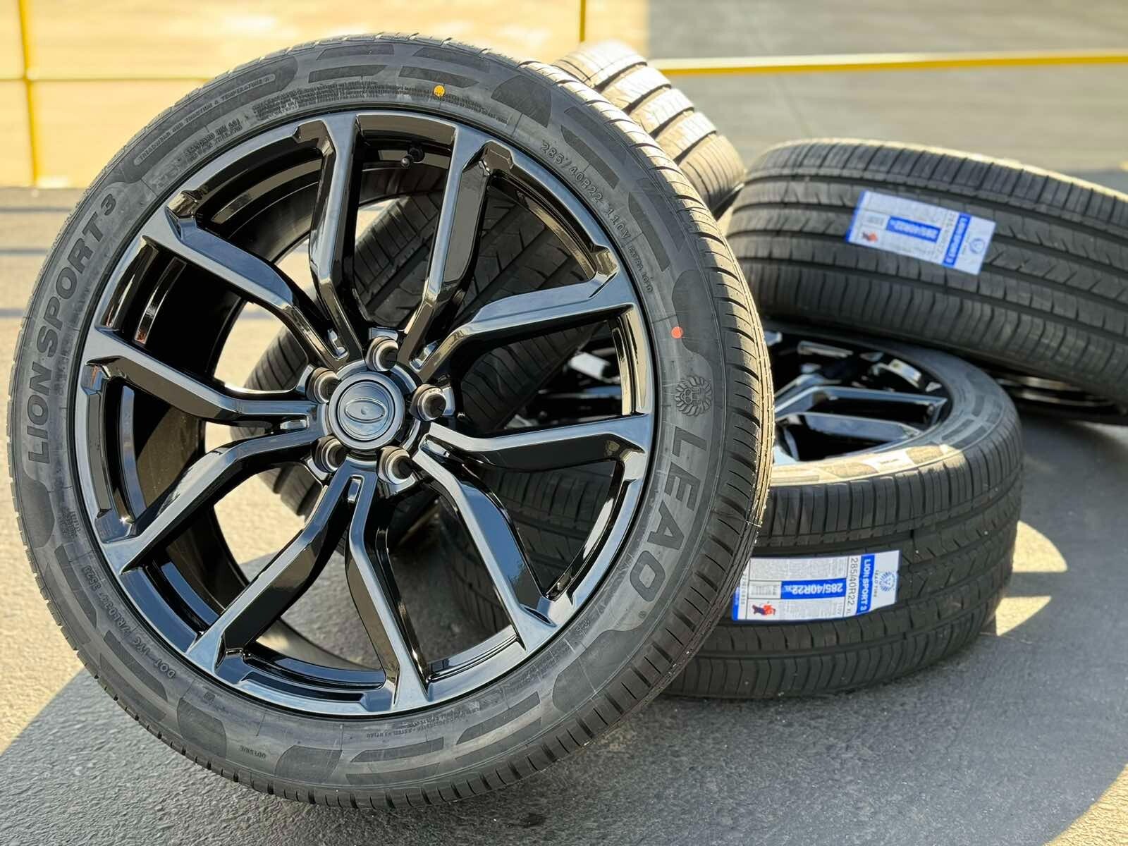22" Wheels Rims Tires Range Rover Autobiography HSE Sport Land Rover ...