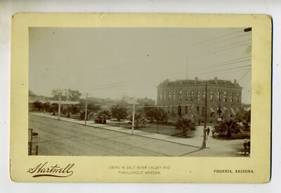 ARIZONA TERRITORY – PHOENIX CITY HALL – CA. 1890. HARTWELL PHOTO | eBay