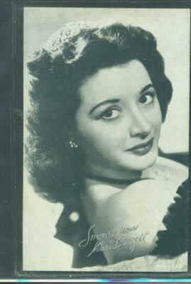 1950'S EXHIBIT ARCADE CARD OPERA SINGER MIMI BENZELL NM- | eBay