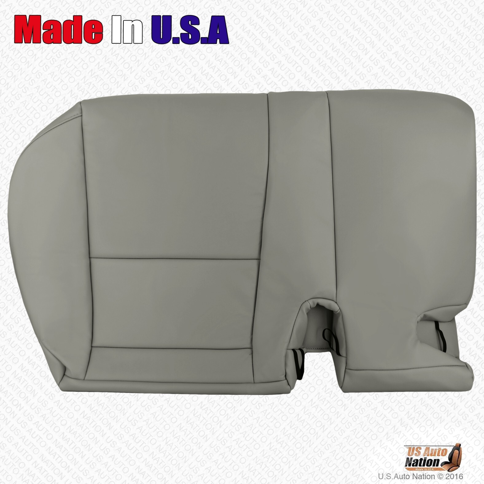 2007-2010 Acura MDX Rear Left & Right Bottoms Leather Seat Cover Gray ...