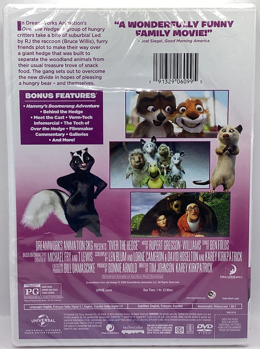Over The Hedge Dvd Ebay