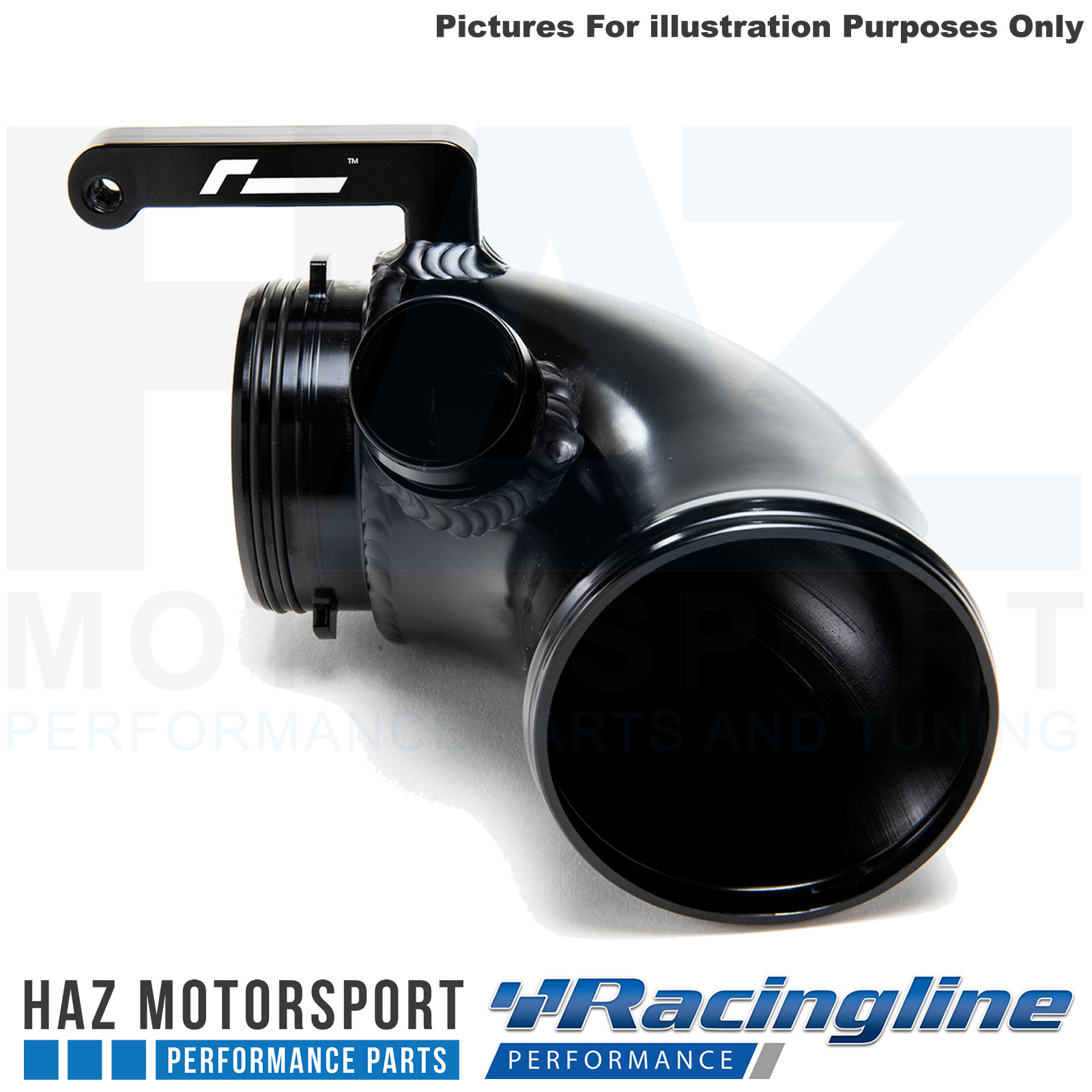 Racingline Performance Intake Inlet Turbo Elbow 90 Vw Golf MK7 R/GTI ...