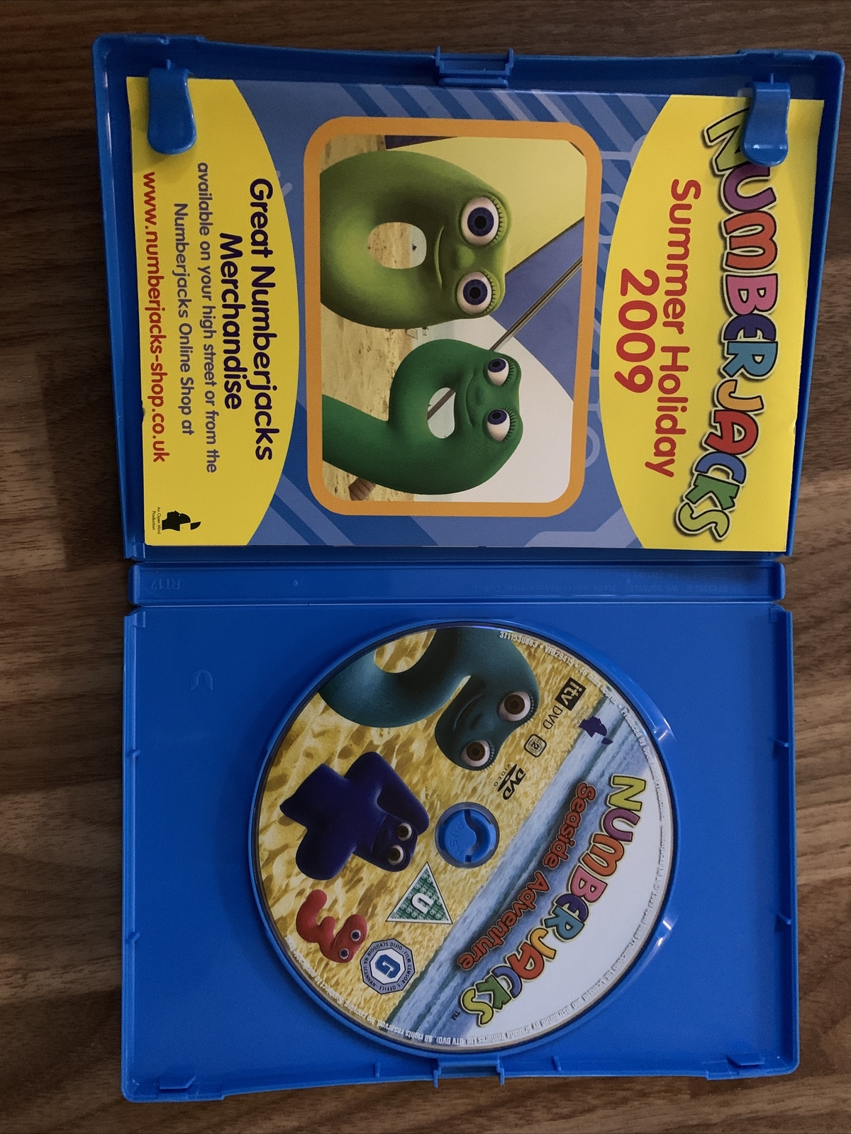 NumberJacks Seaside Adventure DVD Tested Works Perfect See Photos ...