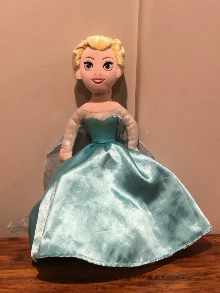 Disney Frozen Plush Lot Park Elsa and Anna Reversible,New Hide Away ...