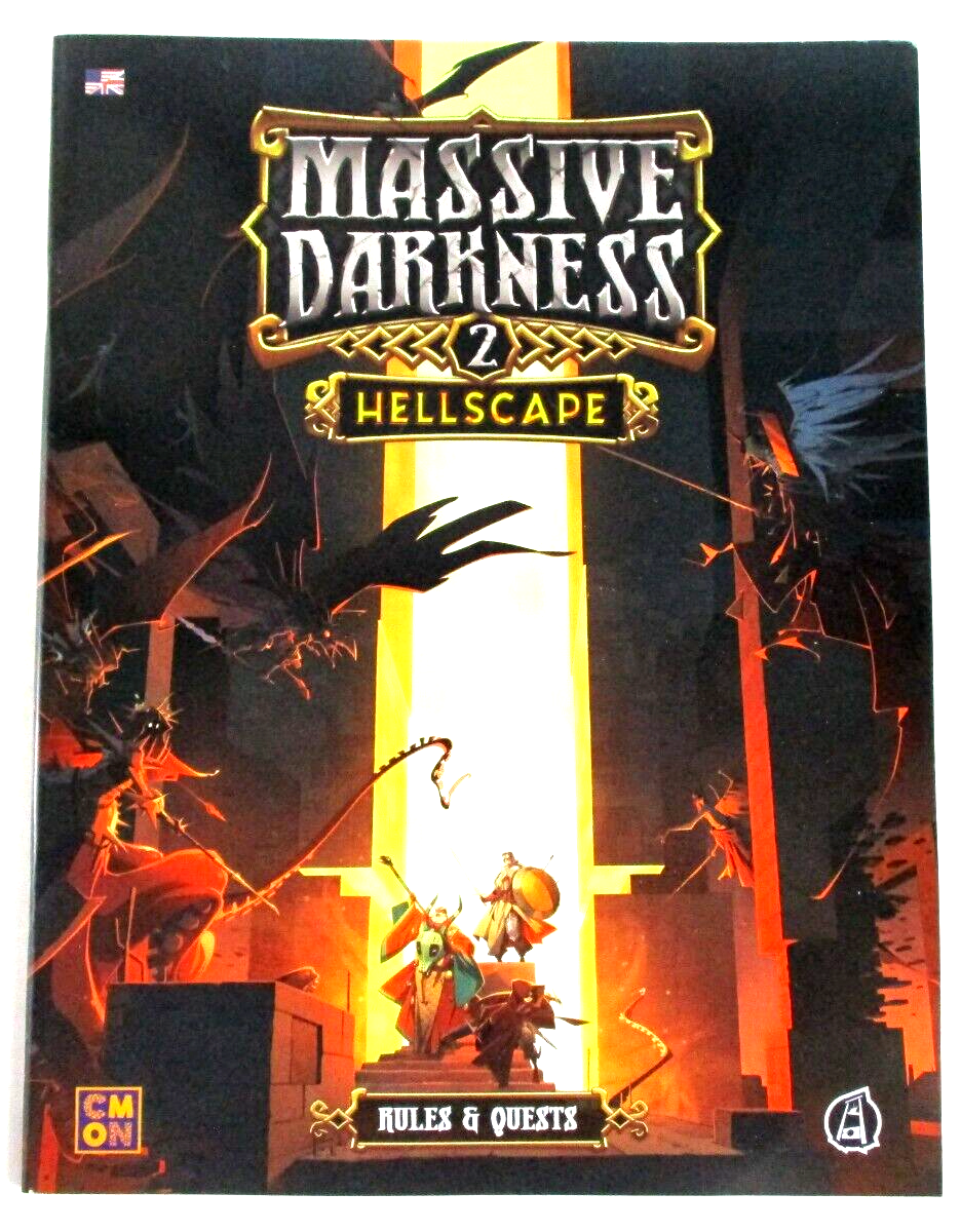 MASSIVE DARKNESS 2: Hellscape RULEBOOK C-Mon NEW!! | eBay