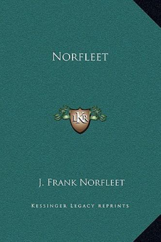 Norfleet by J. Frank Norfleet (2010, Hardcover) for sale online | eBay