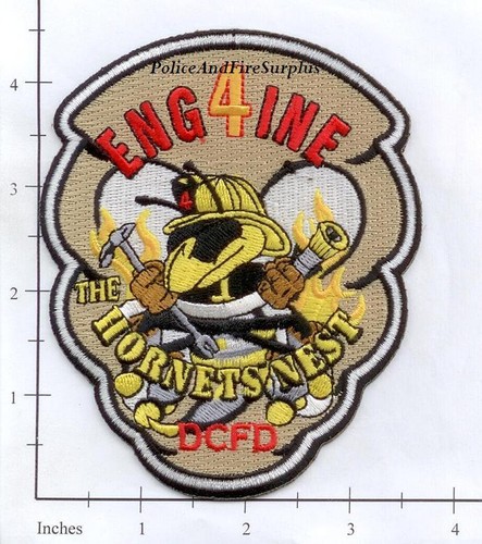 Washington DC - Engine 4 District of Columbia Fire Dept Patch - The ...