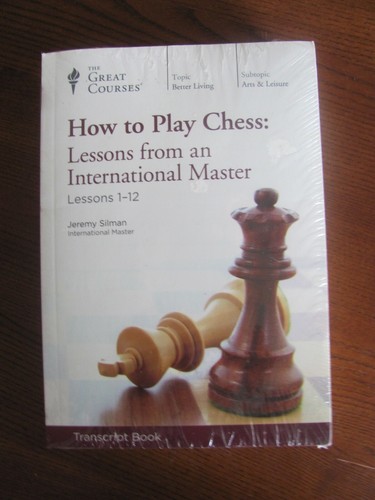 Great Courses: How To Play Chess (2-Pb BOOKS New) Master Lessons 1-24 ...