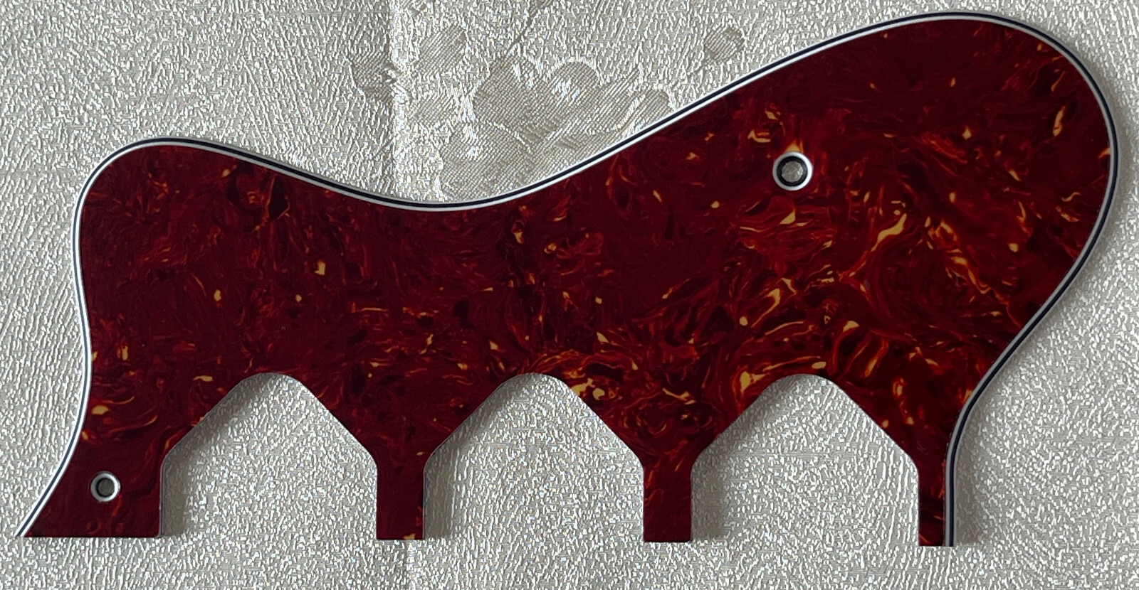 Custom For Epiphone Riviera P93 Style Guitar Pickguard 4-Ply Red ...