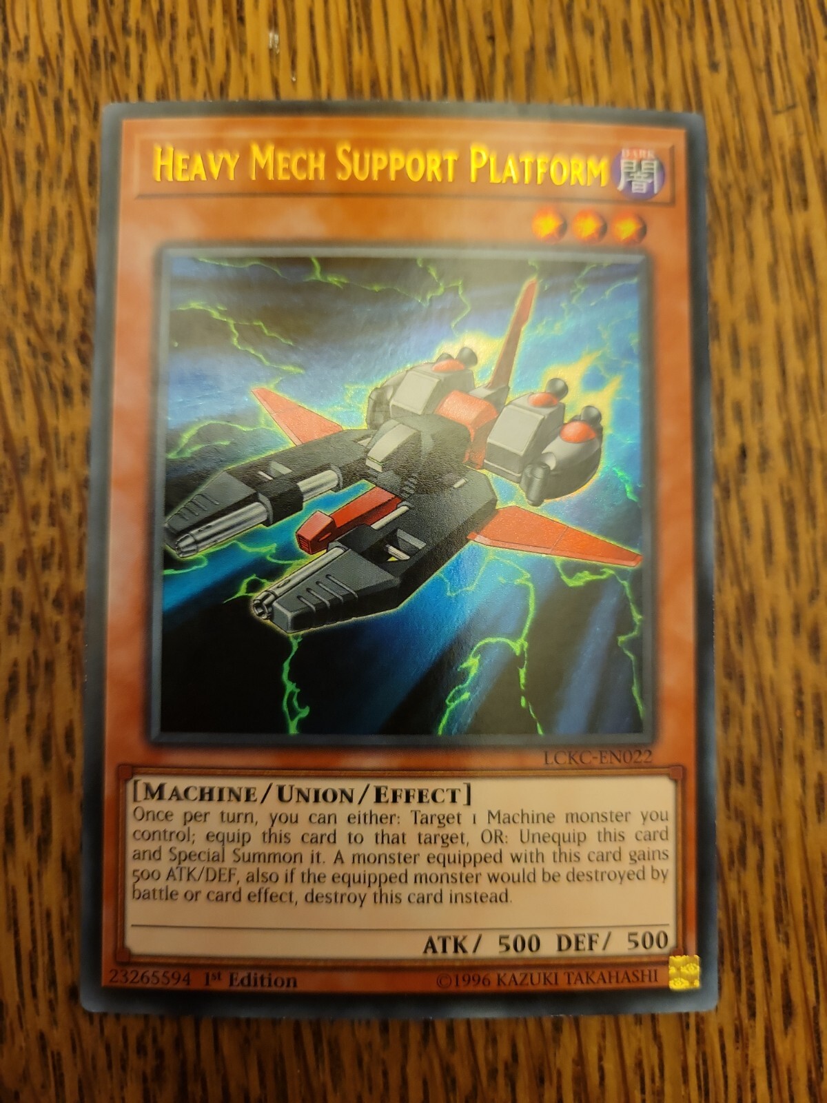 Heavy Mech Support Platform 1st Edition - Ultra Rare Holo Foil Yugioh ...