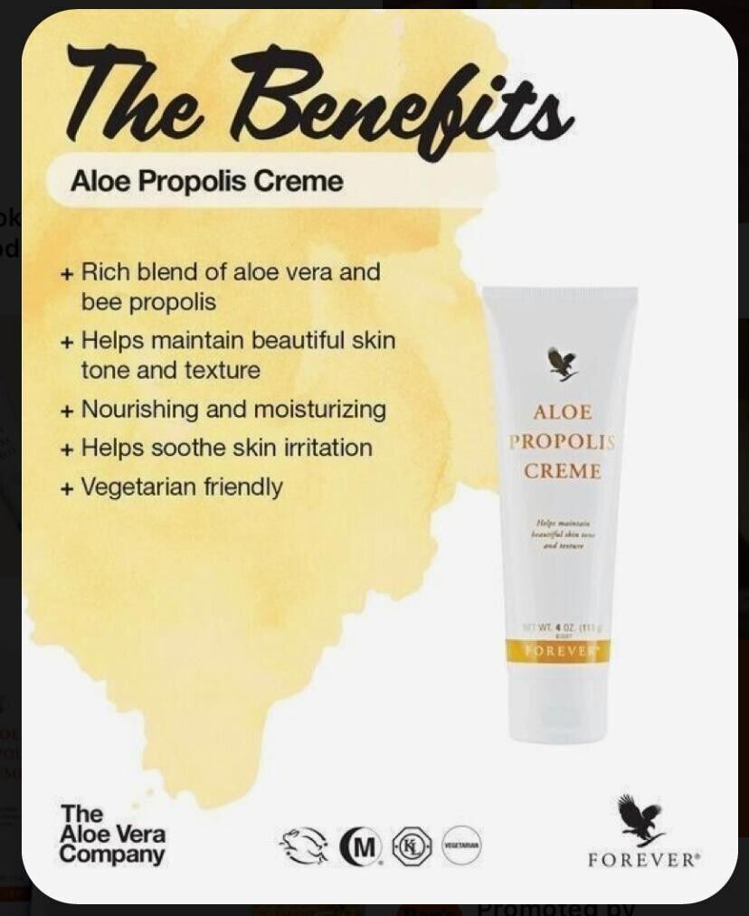 Forever Living skin care Aloe Jelly Propolis Cream and Scrubs BUY EACH ...