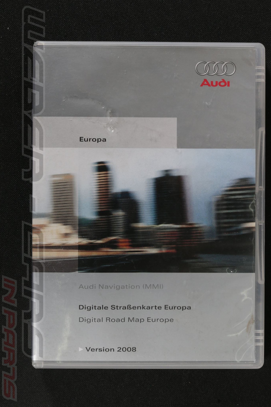 Audi DVD-ROM MMI Navigation Road Map Europe Digital Map 2007 ...