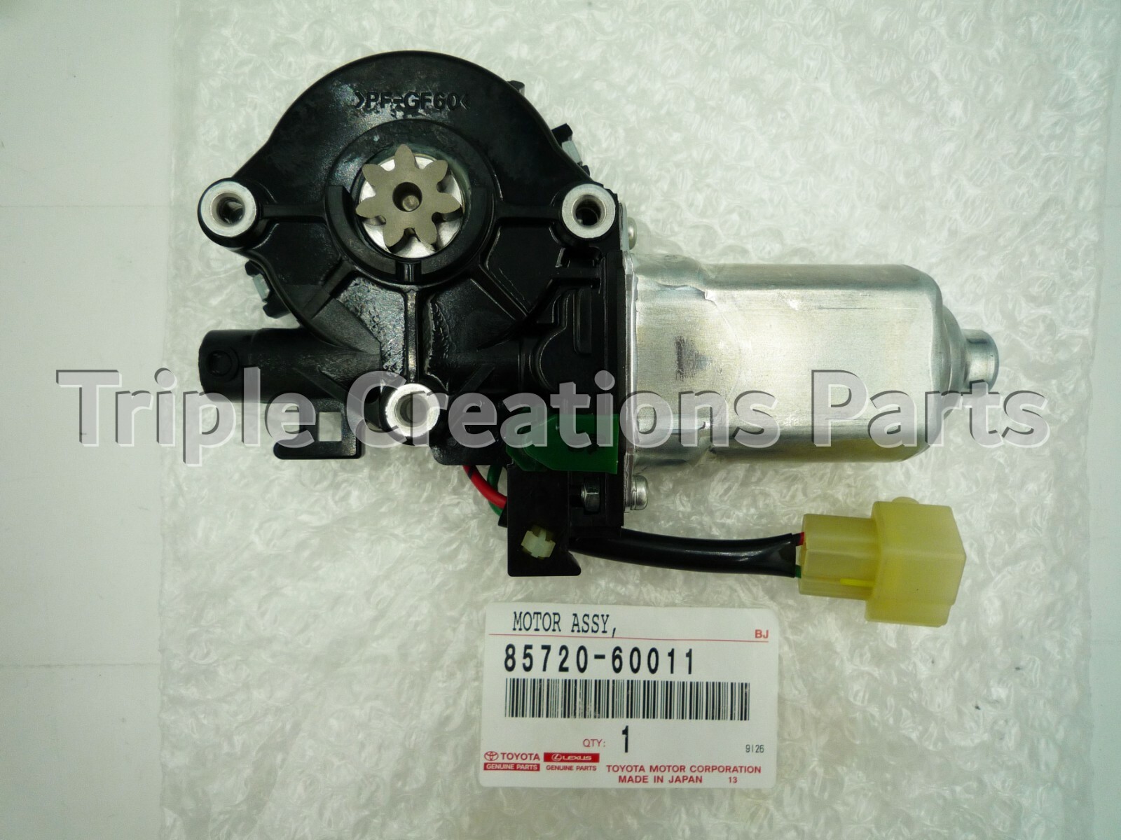 Genuine Toyota LEXUS 85720-60011 MOTOR ASSY, POWER WINDOW REGULATOR ...