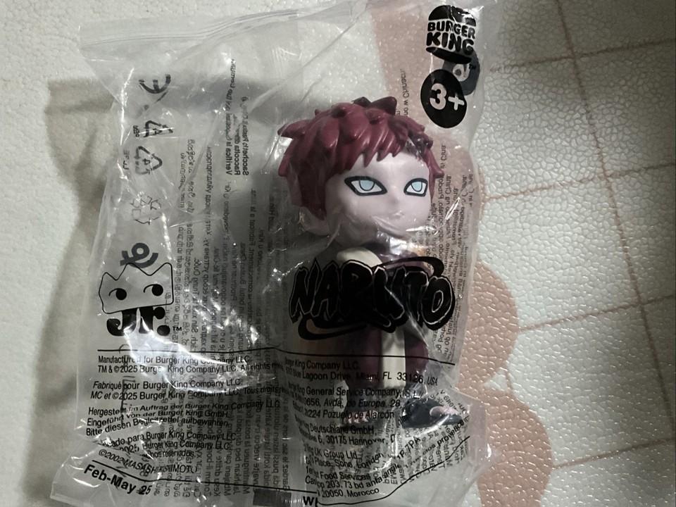 Naruto 2025 Burger King Toys - GARRA BRAND NEW SEALED | eBay