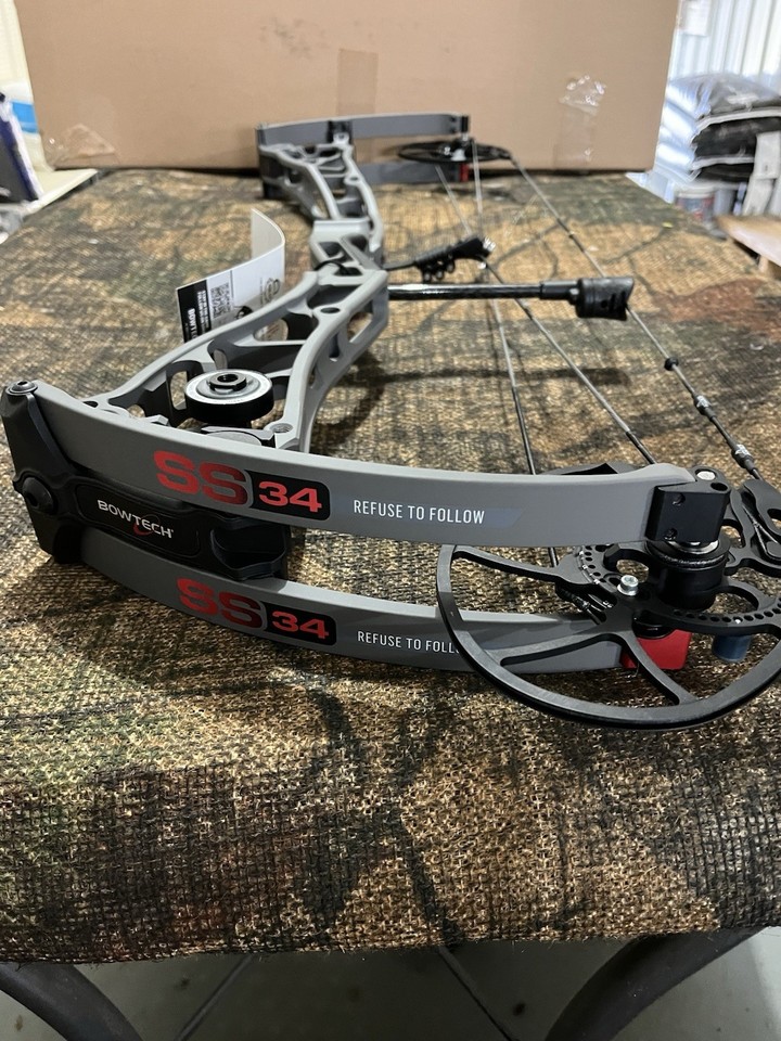 Bowtech SS34 Gray Right Handed 70lb Compound Bow | eBay