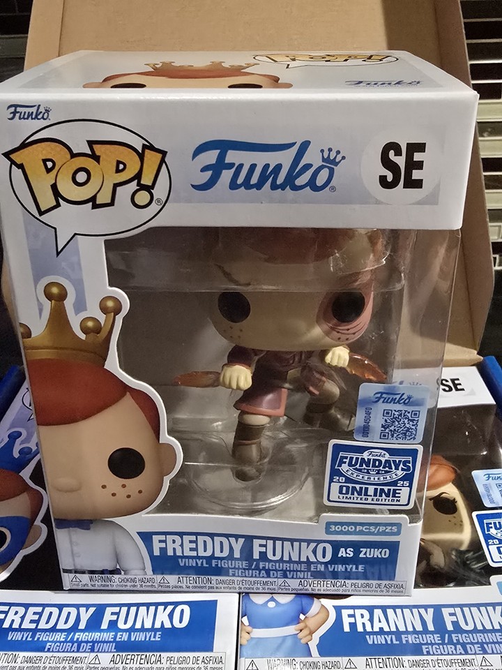 Funko Fundays 2025 Online Bundle Freddy Zuko, Franny Azula, And More | eBay
