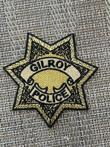 Gilroy Police Badge Patch | eBay