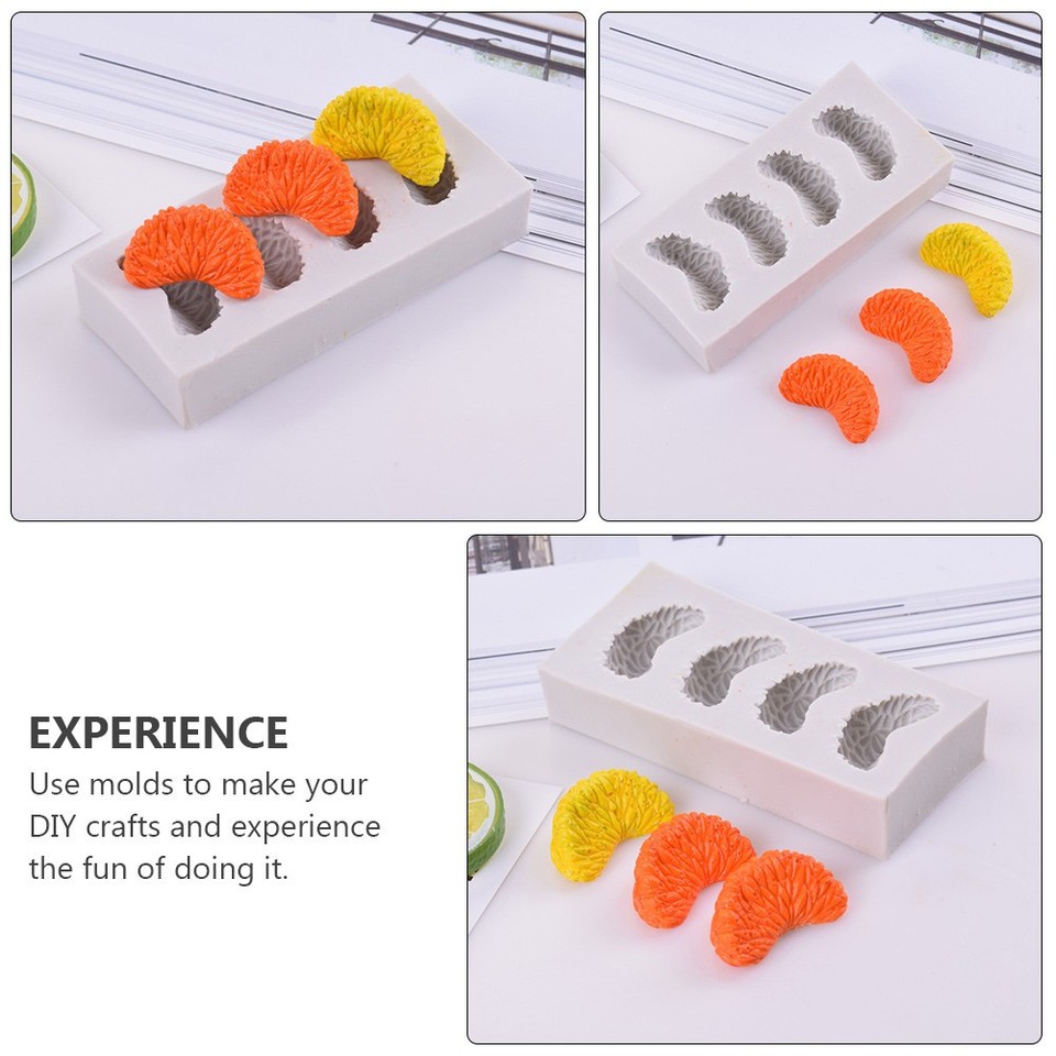 Fruit Pulp Shape Chocolate Mold Silicone Fondant Cake Mold Baking Mold ...