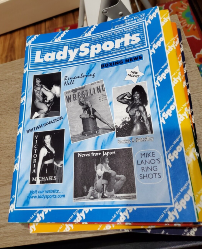 LADY SPORTS #33 female bodybuilding wrestling magazine 2001 women ...