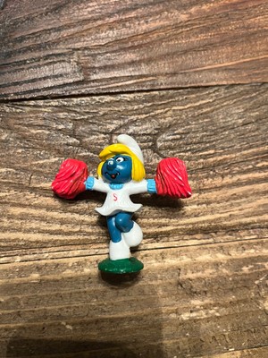 Smurfs Smurf cheer leader figurine | eBay Australia