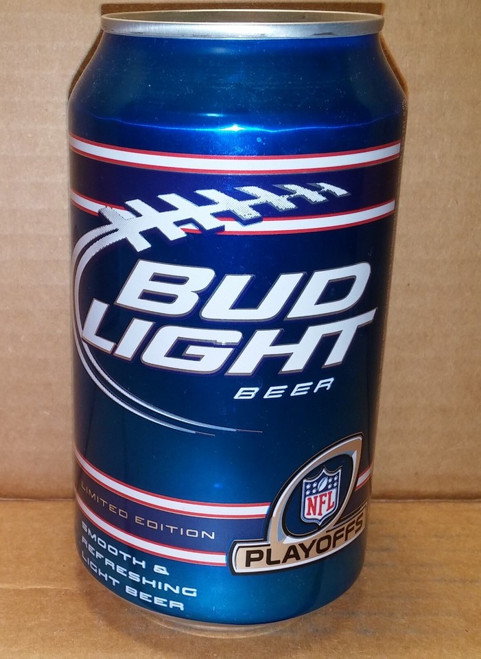 NFL Playoffs Bud Light 12 oz beer can Anheuser-Busch Company 2011 | eBay