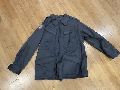 Original Danish army combat jacket M71 Denmark military grey field ...