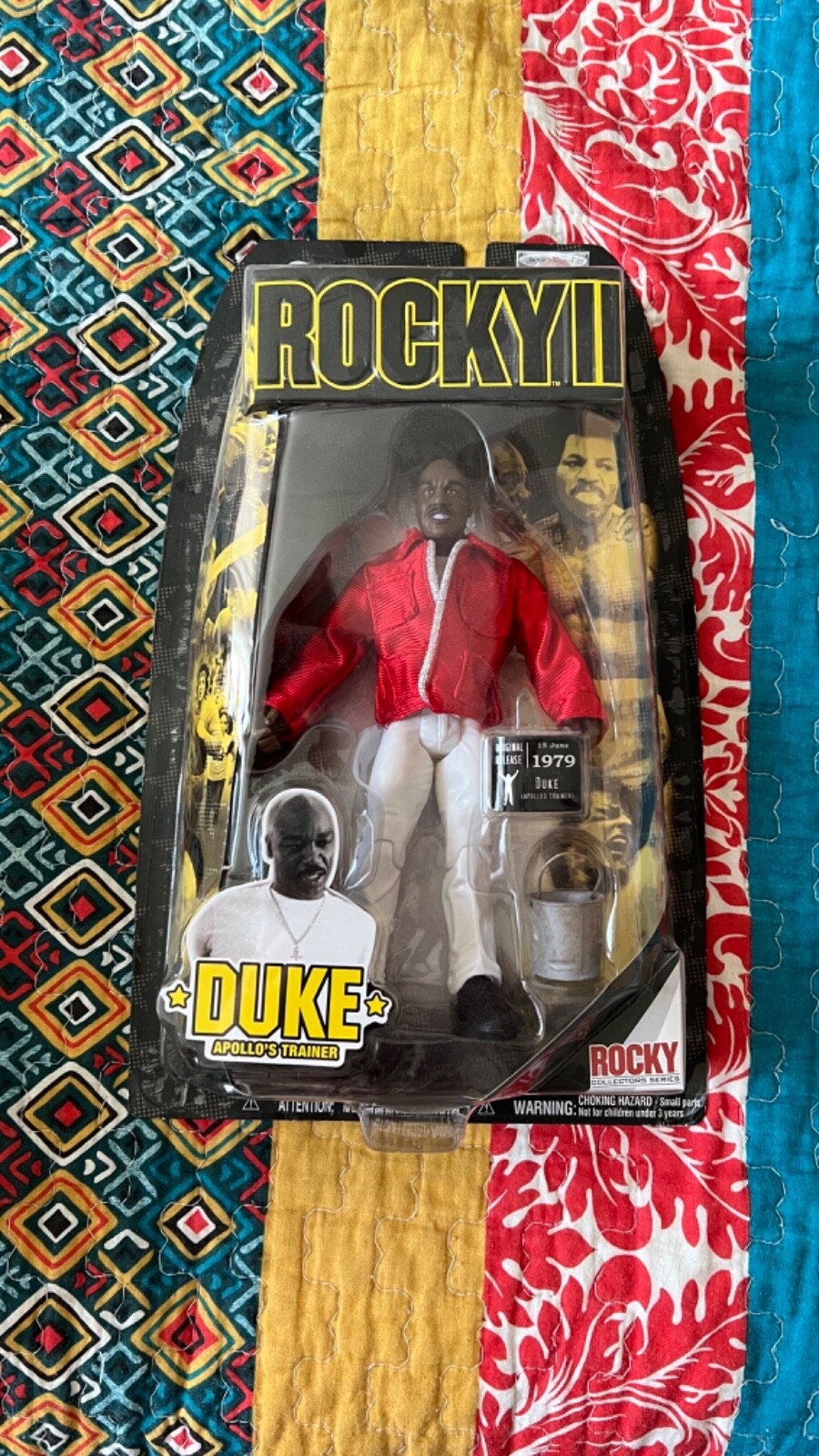 ROCKY II Duke Figure Apollo's Trainer JAKKS Pacific 2006 New Sealed | eBay
