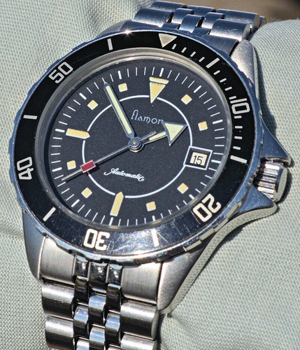 Montre Flamor Diver Automatique Plongée 200mt. Ans '70 Très Bon État ...