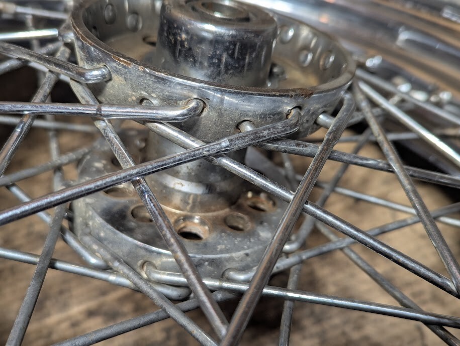 1970 HARLEY DAVIDSON SHOVELHEAD FLH ELECTRA-GLIDE REAR WHEEL RIM | eBay