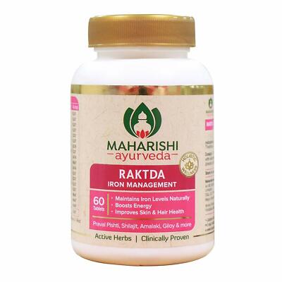 Maharishi Ayurveda Raktda 60 Tablets (Pack of 3) Free Shipping | eBay ...