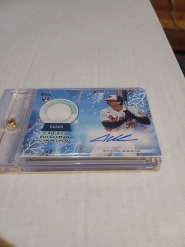 2023 Topps Holiday Relic Auto Adley Rutschman/25 | eBay