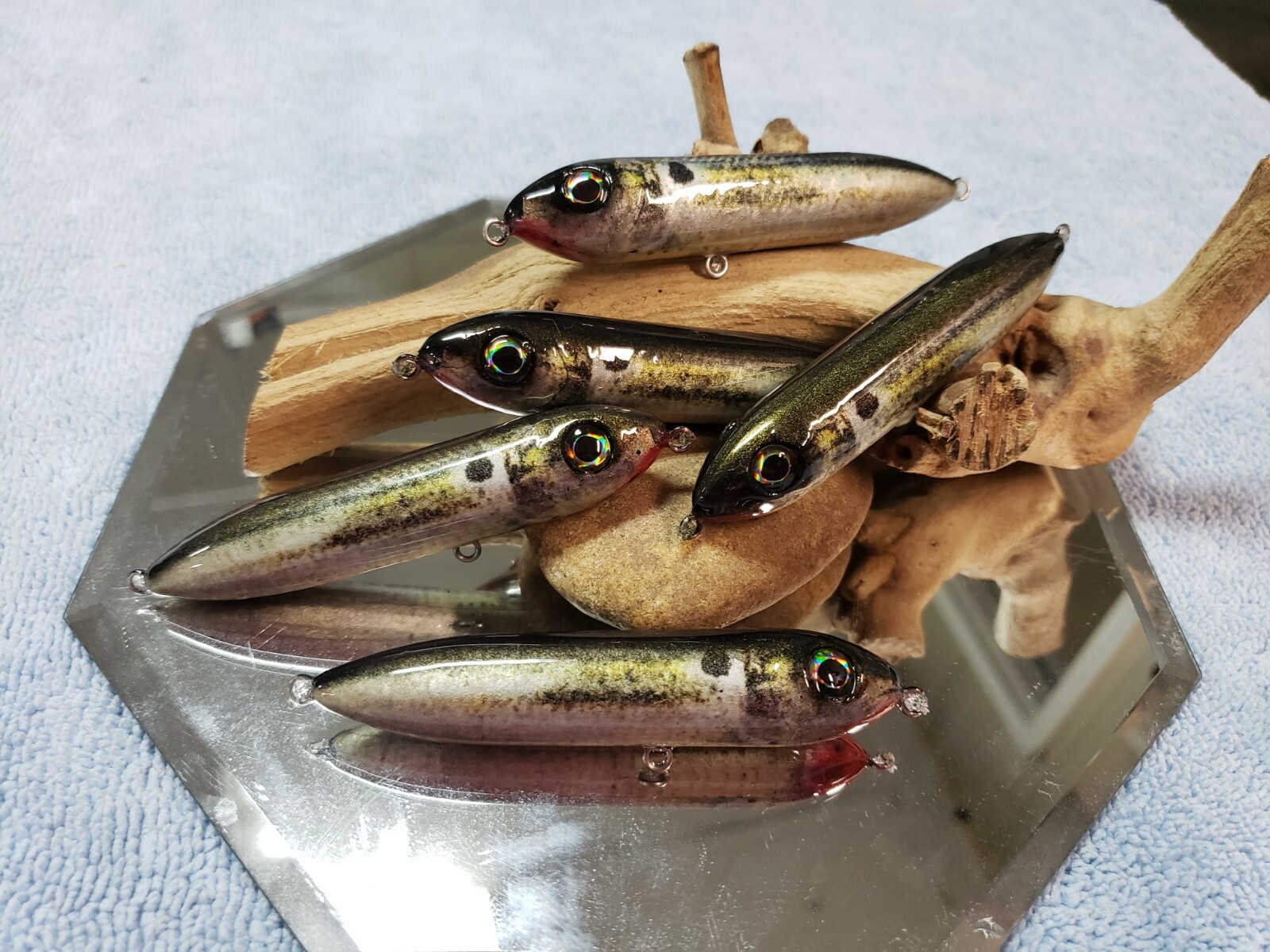 EZS CUSTOM WRAPPED SPOOK JR TOPWATER LURES | eBay