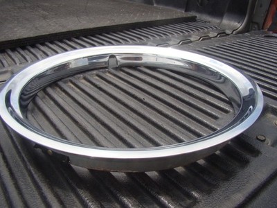 Vintage 15" Wheel Chrome Beauty Ring Trim Ring (C)) | eBay