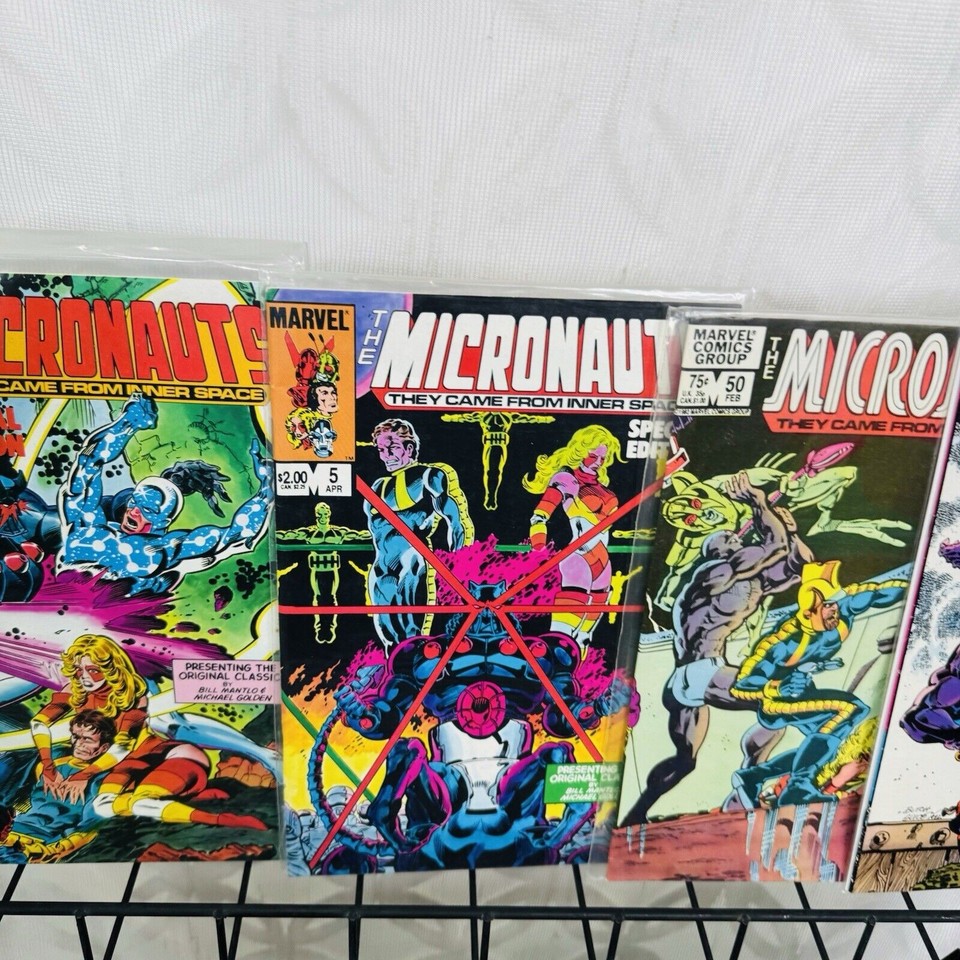Micronauts 51-53 55 57 Annual 2 & Special Edition 4-5 Lot (Marvel) Bronze Age | eBay