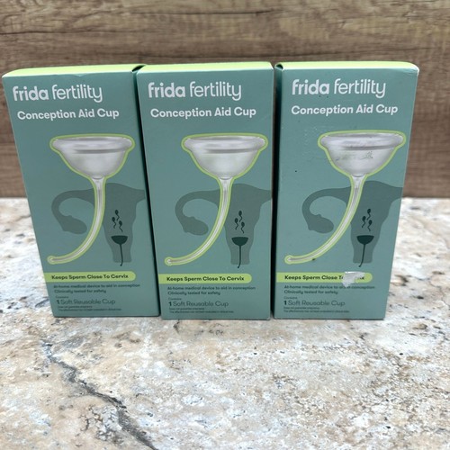 3X Frida Fertility Conception Aid Cup. Soft Silicone Reusable Cup New ...