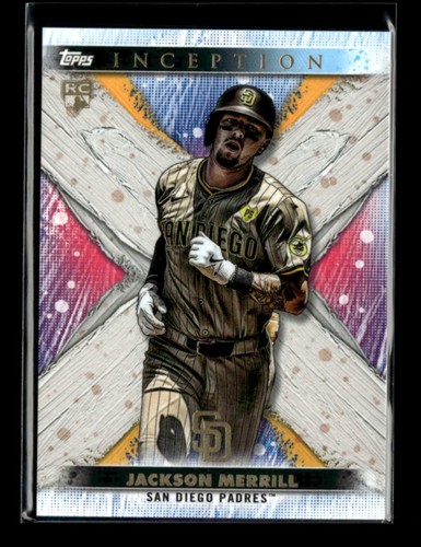 Jackson Merrill 2024 Topps Inception Baseball Short Print SP #119 RC ② ...