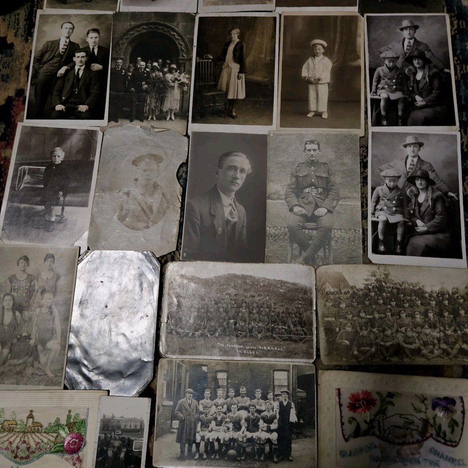 Antique Real Photo Postcards & WW1 Soldiers Silk Postcards | eBay