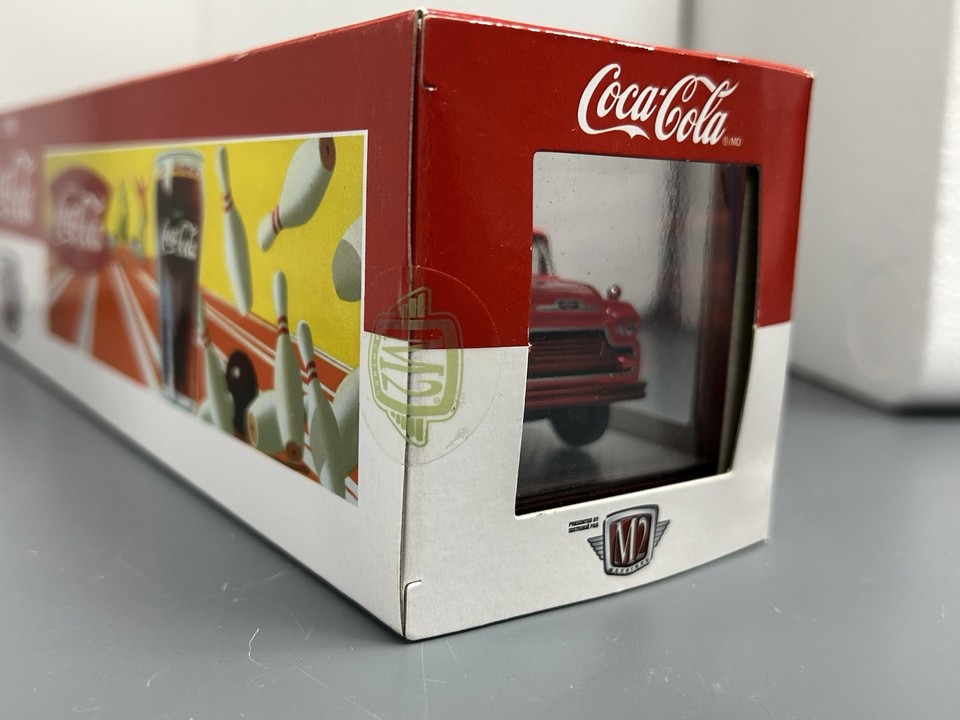 M2 Machines Coca-Cola hauler chase with 1958 spartan & 1958 Apache | eBay