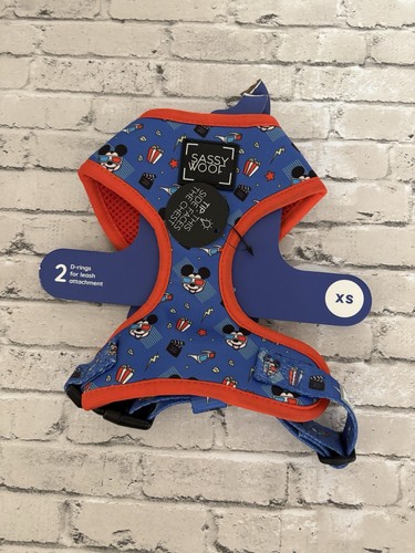Sassy Woof Disney Mickey Mouse Dog Harness Size XS NWT | eBay