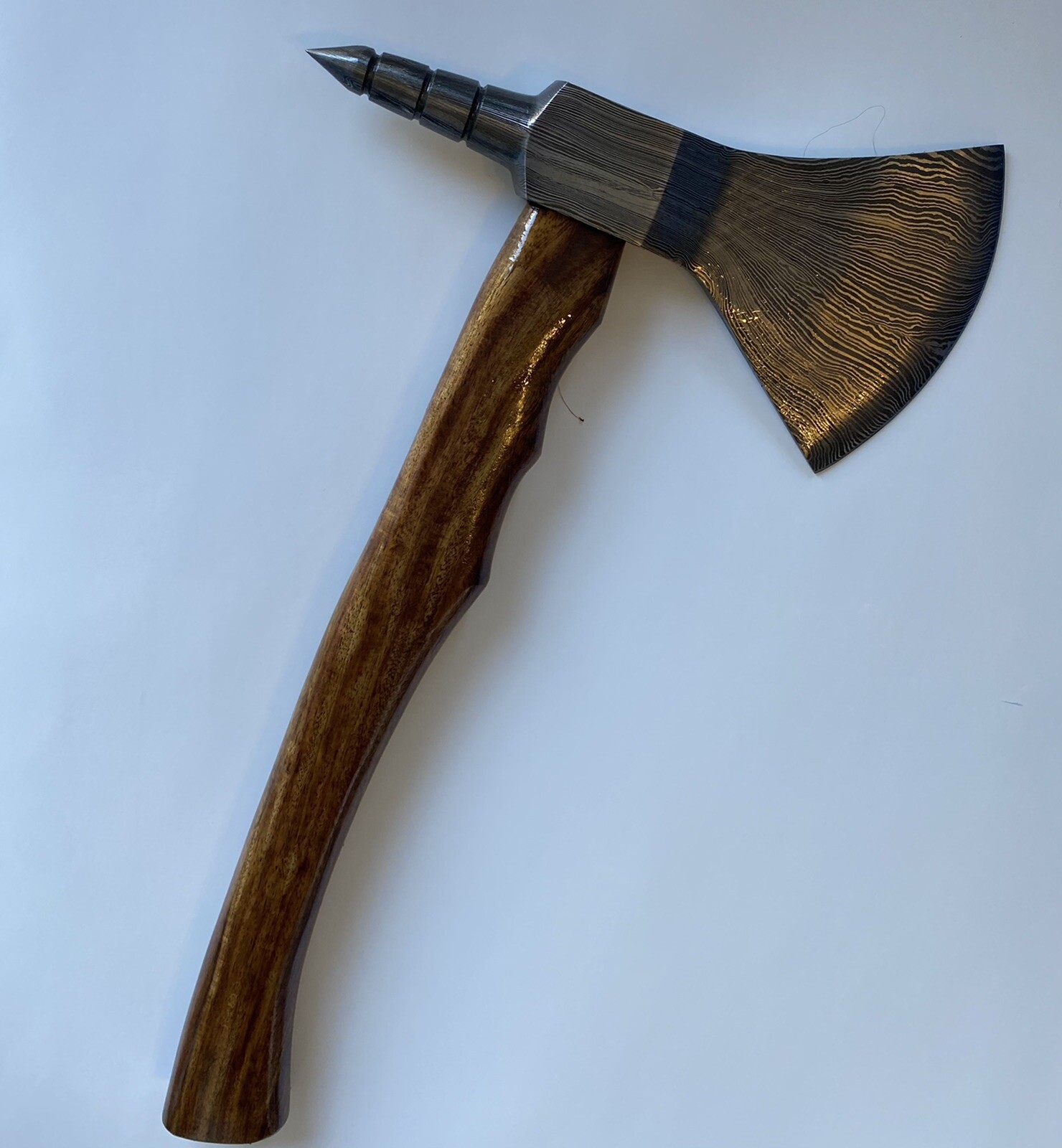 Damascus Steel Handmade Hand Forged Axe ZH41 Roofing/tomahawk/integral ...