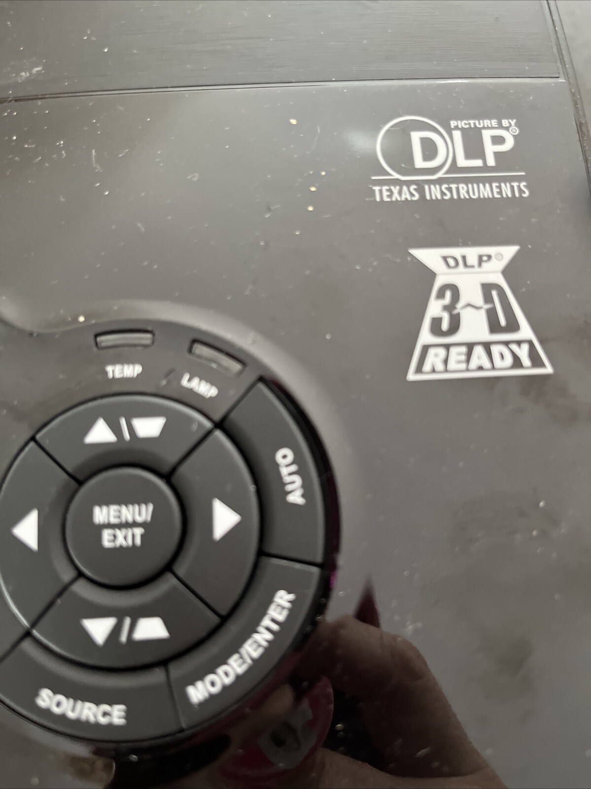 Viewsonic Black PJD5122 DLP Projector Compact Size Good Condition ...