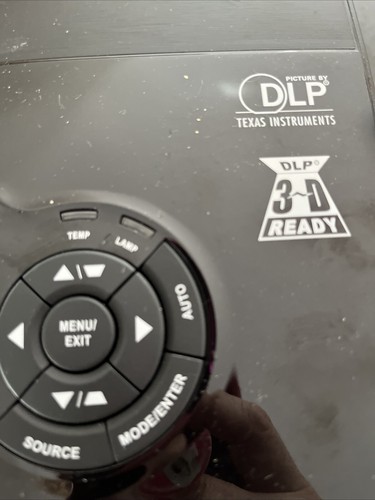 Viewsonic Black PJD5122 DLP Projector Compact Size Good Condition ...