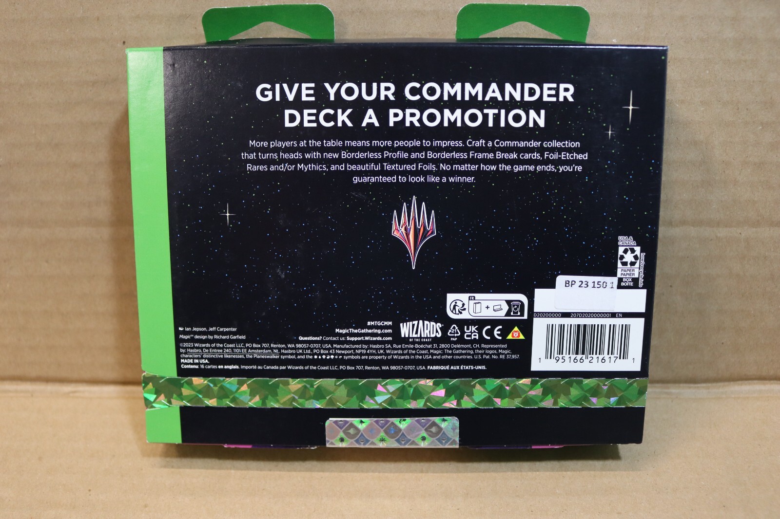 Magic The Gathering Commander Masters Booster Box for sale online | eBay