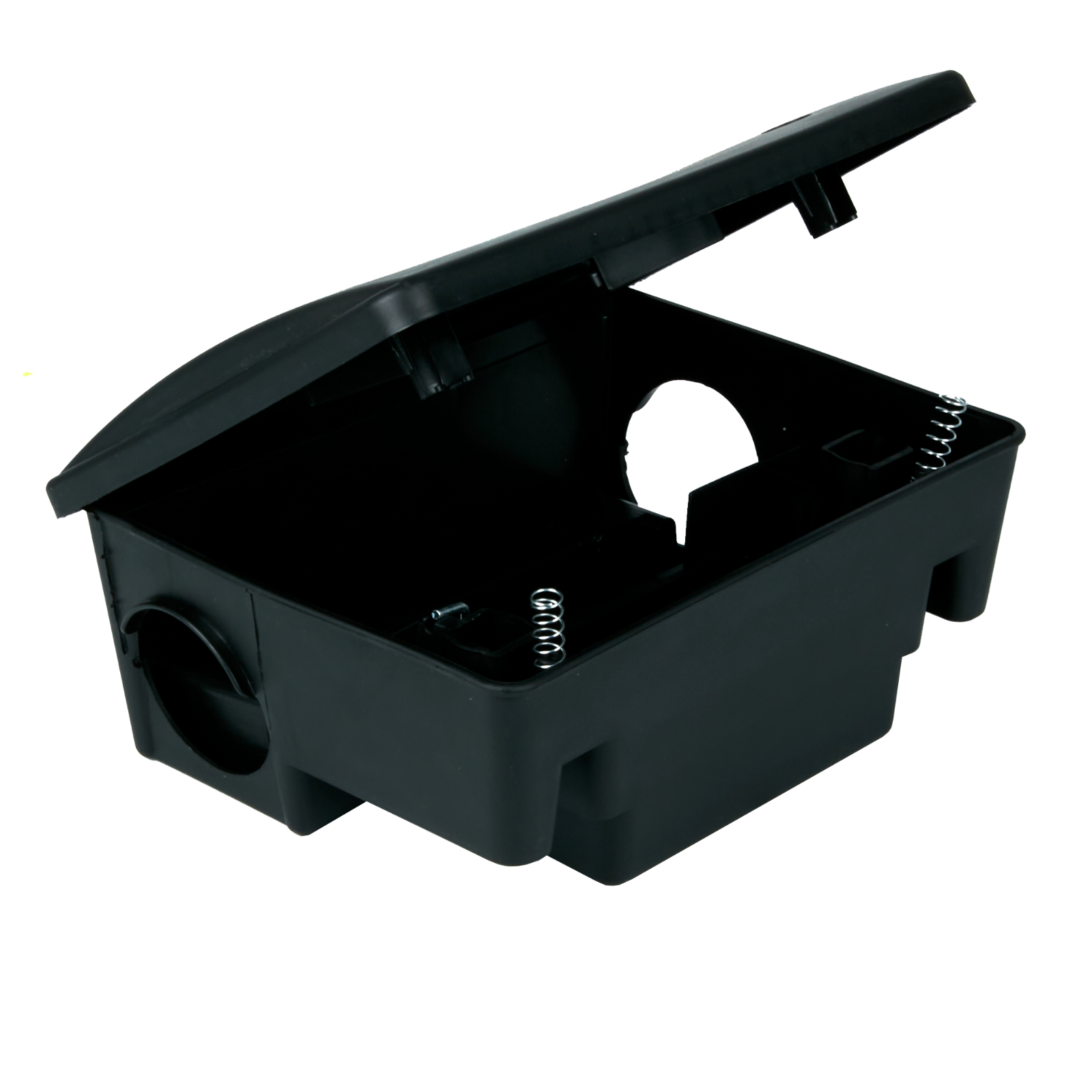 2 x RAT TRAP BOX CATCHER STATIONS TRAP LARGE LIVE ANIMAL RODENT TRAPS ...