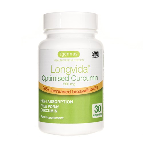Igennus Longvida Curcuma 500 mg, 30 capsules | eBay