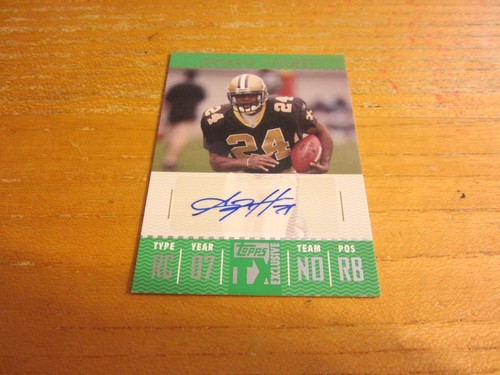 Antonio Pittman 2007 Topps TX Exclusive Rookie Autographs #API Card NFL ...