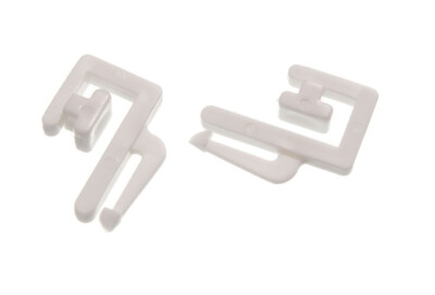 New 12 X Curtain Track Glide Hooks Fits Swish Ruche Rails - Onestopdiy ...