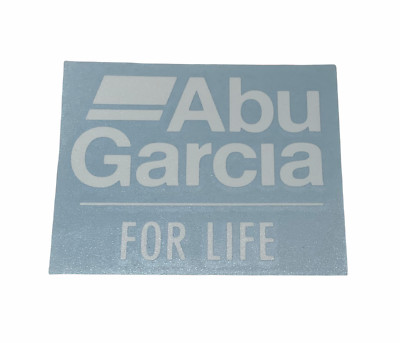 Abu Garcia Vinyl Sticker Decal 3.25"x4.25" Car Window Bumper Ship w ...